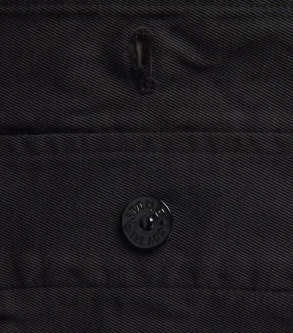 Stone Island Virgin Wool-cotton Gabardine-tc_s.i. Ghost Jacket