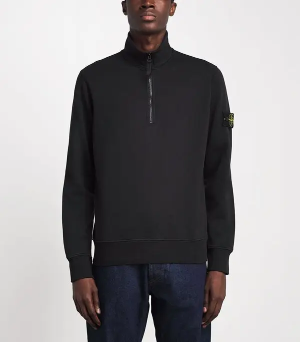 Stone Island Cotton Half-zip Sweatshirt