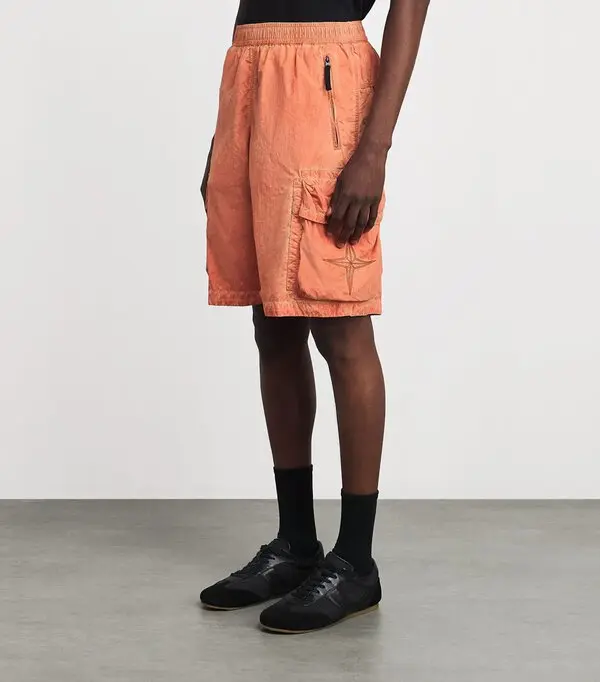 Stone Island Recycled Nylon Cargo Shorts