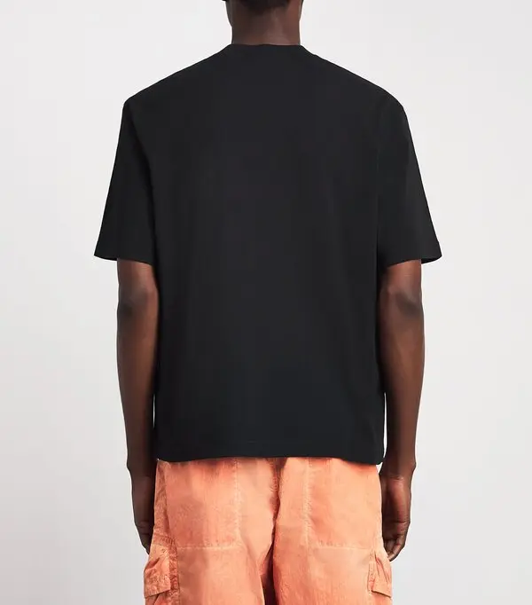 Stone Island Organic Cotton Ghost T-shirt - Black