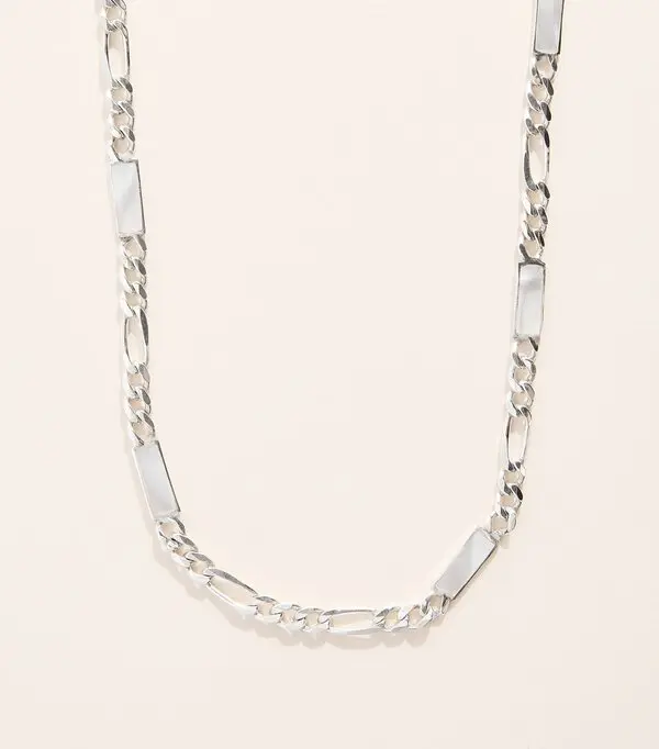 FYR Sterling And Pearl White Base Necklace - Silver