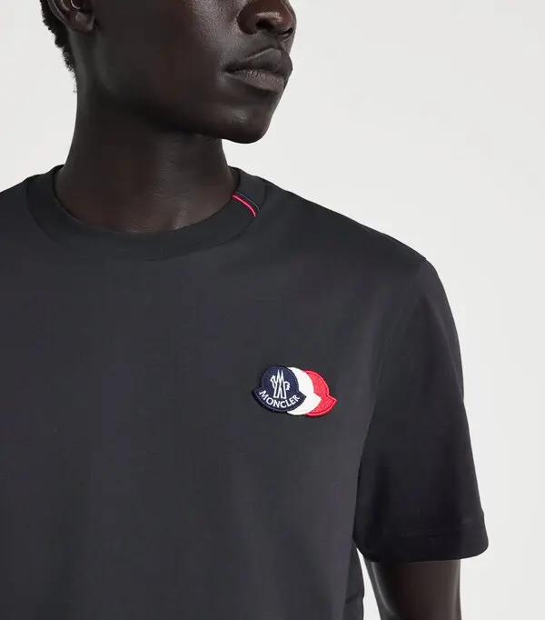 Moncler Cotton Logo Patch T-shirt