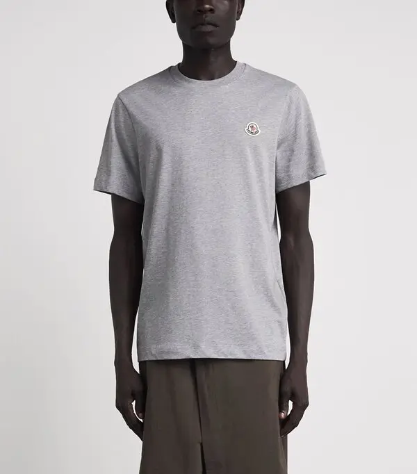 Moncler Logo Patch T-shirts