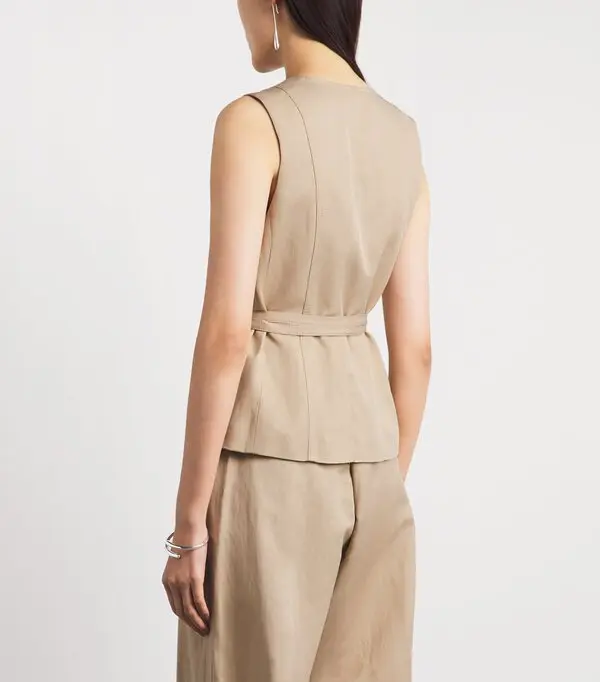 ME+EM Wrap-around Waistcoat