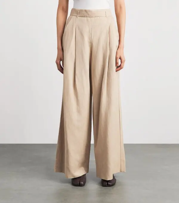 ME+EM Wide-leg Tailored Trousers
