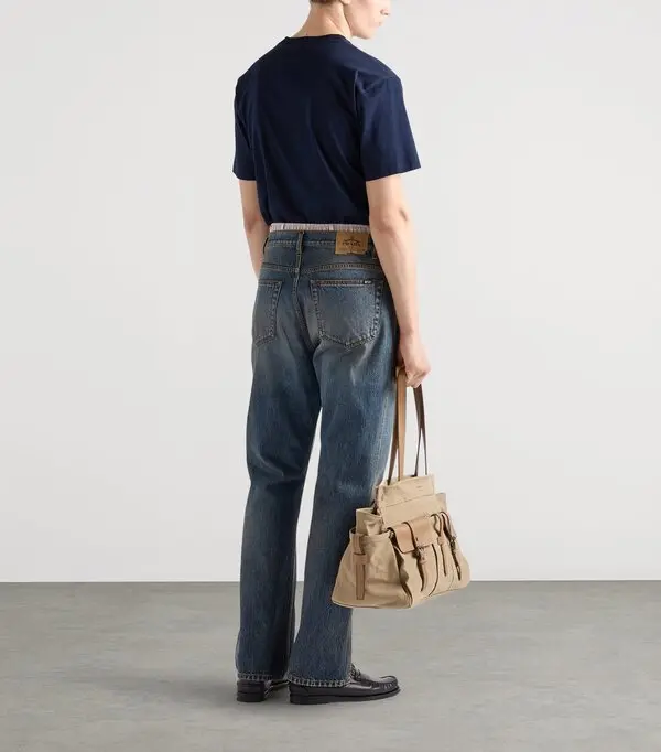 Prada Cotton Crest Logo T-shirt