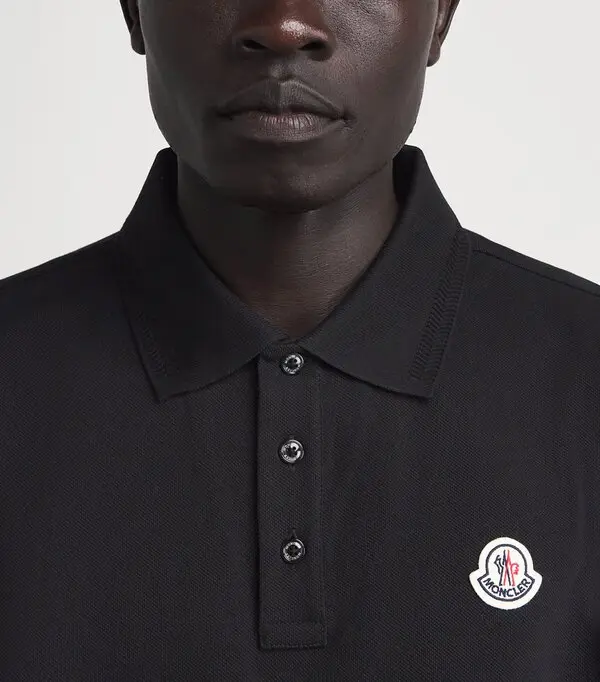 Moncler Cotton Logo Polo Shirt