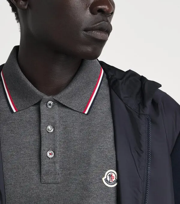 Moncler Cotton Logo Polo Shirt