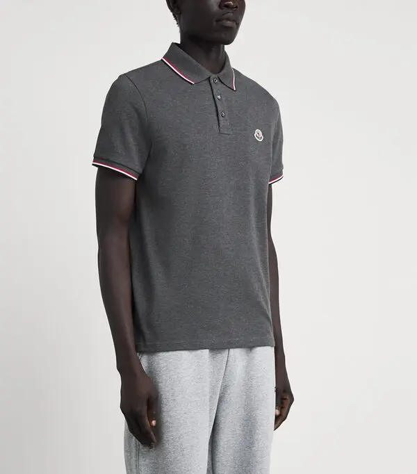 Moncler Cotton Logo Polo Shirt