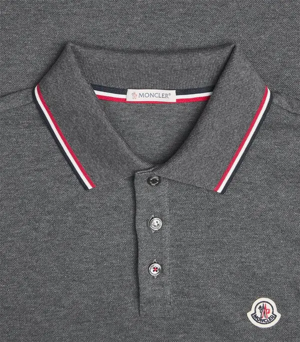 Moncler Cotton Logo Polo Shirt