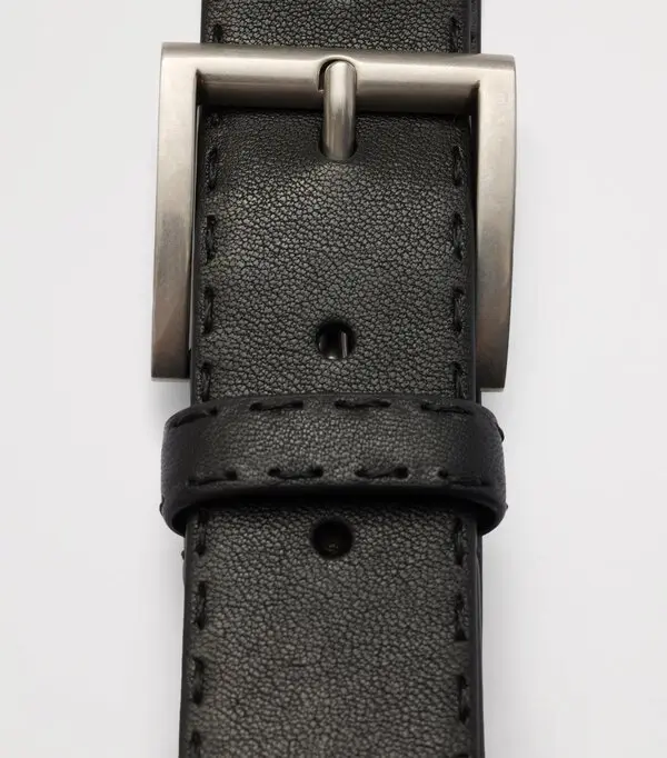 Prada Leather Antiqued Belt