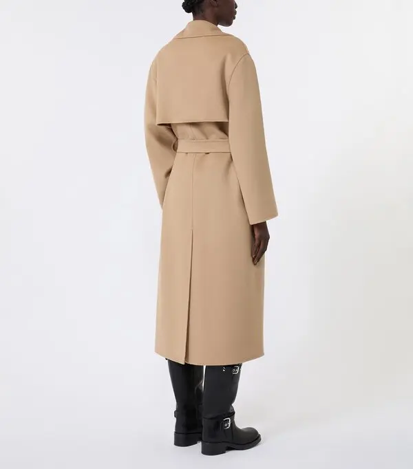 Max Mara Wool-blend Belted Coat