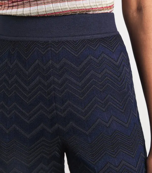 Missoni Zigzag Jacquard Straight Trousers