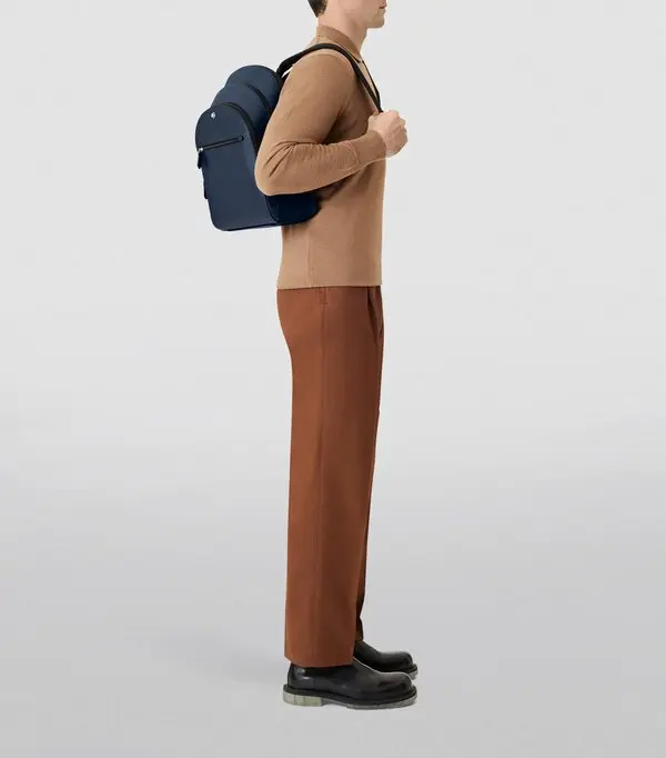 Montblanc Medium Leather Sartorial Backpack