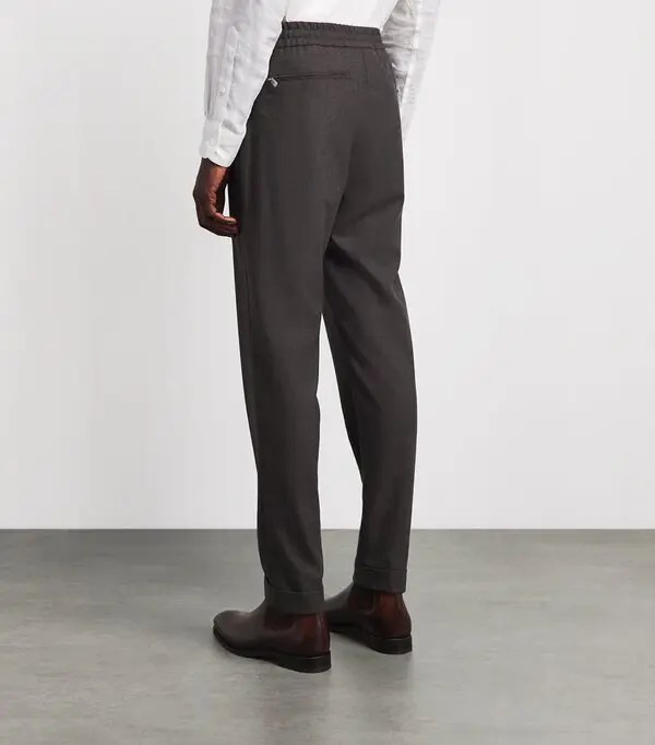 Marco Pescarolo Cashmere Drawstring Trousers