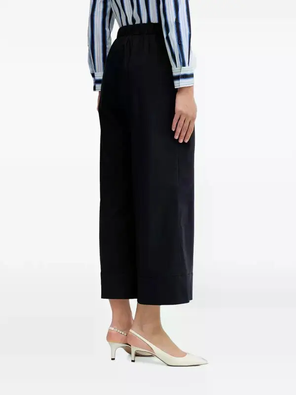 Joseph Ribkoff Pleated Cropped Trousers