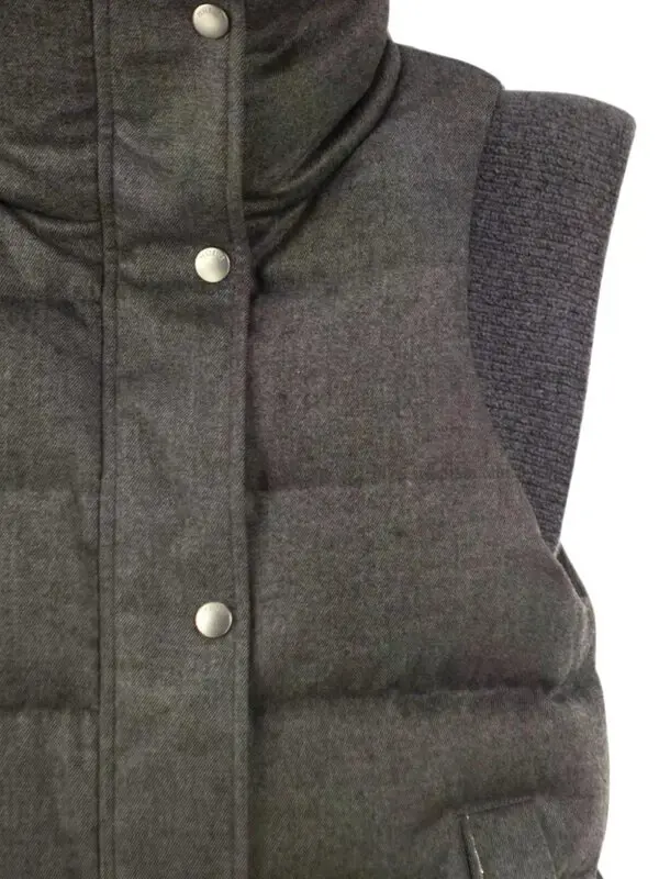 Peserico Padded High-neck Gilet