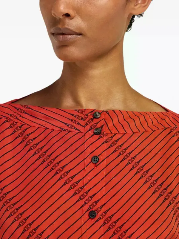 FERRAGAMO Silk Shirt