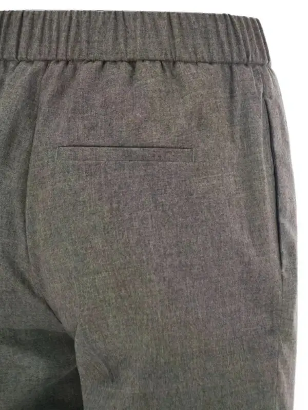 Peserico Elasticated-waistband Tapered Trousers