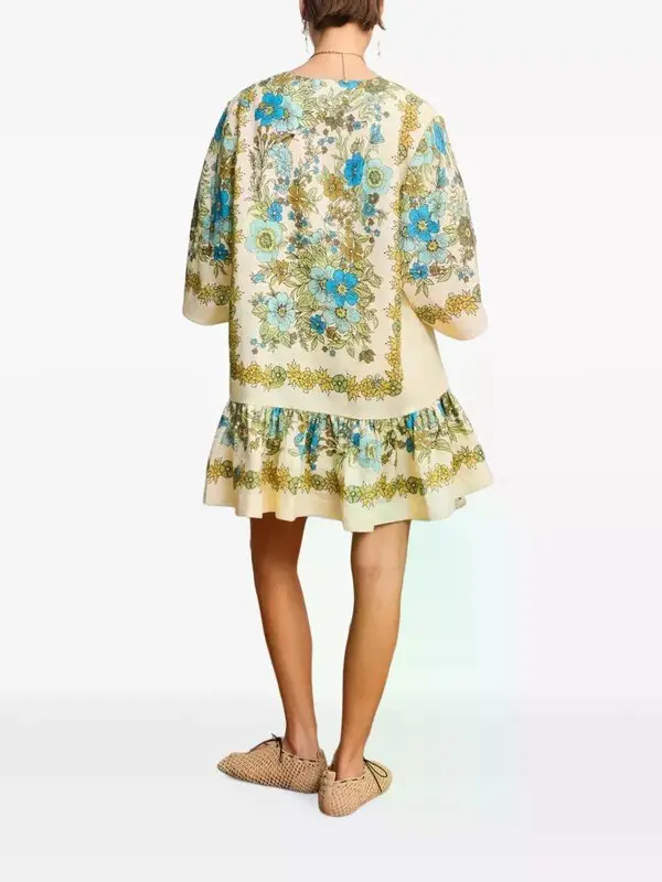 ALEMAIS Sophia Linen Mini Dress
