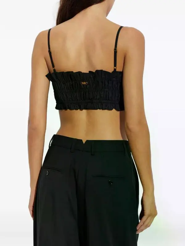 Michael Kors Ruched Crop Top