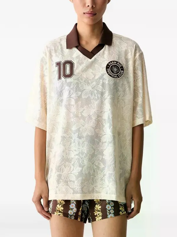 Adidas X Farm Rio Premium Jersey - Neutrals