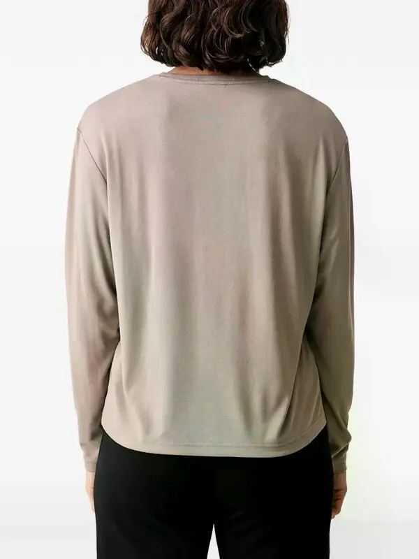 EA7 Logo Plaque Long Sleeve T-shirt