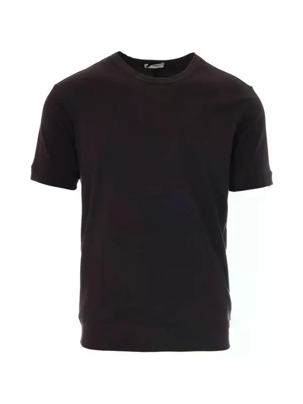 PAOLO PECORA Crew-neck T-shirt - Brown