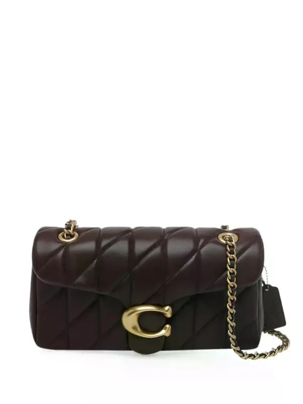 COACH Tabby Quilted Leather Shoulder Bag - Brown