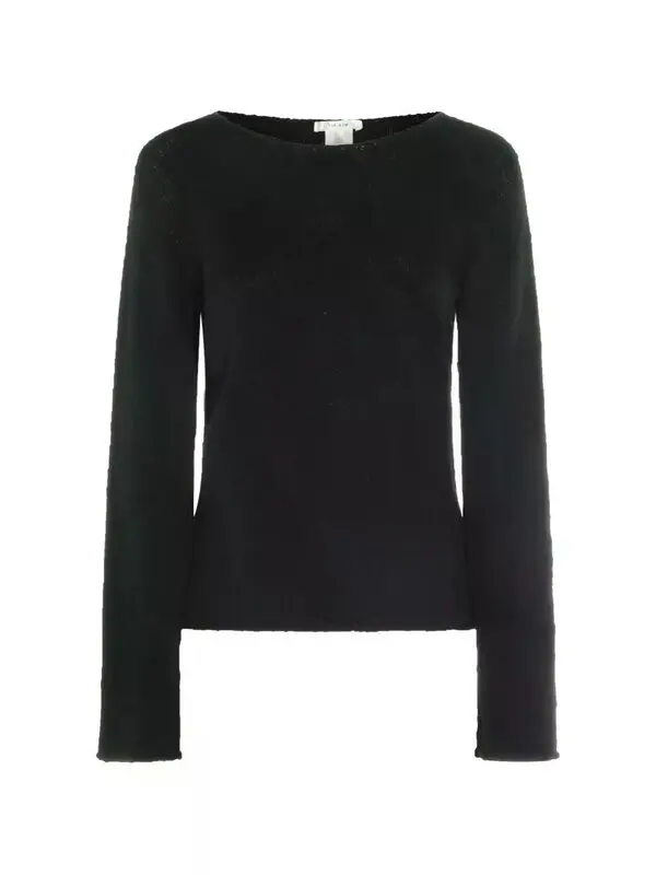 THE ROW Omiko Fine-knit Sweater - Black