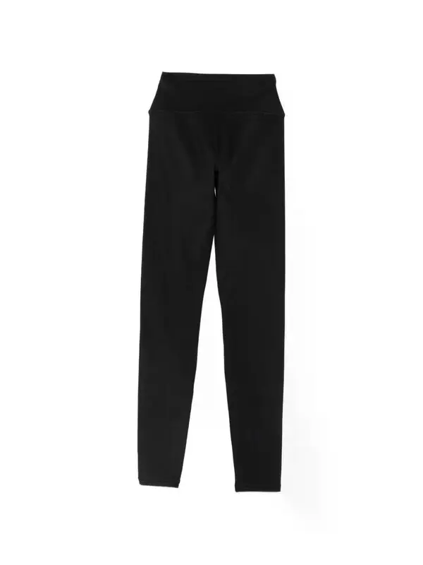 SPORTY & RICH Logo-print Leggings - Black