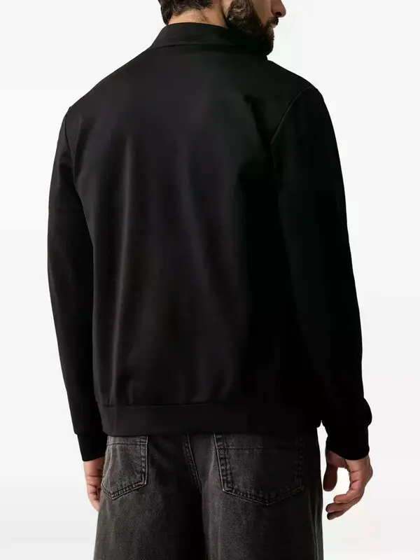 EA7 Logo-plaque Zip-up Sweater