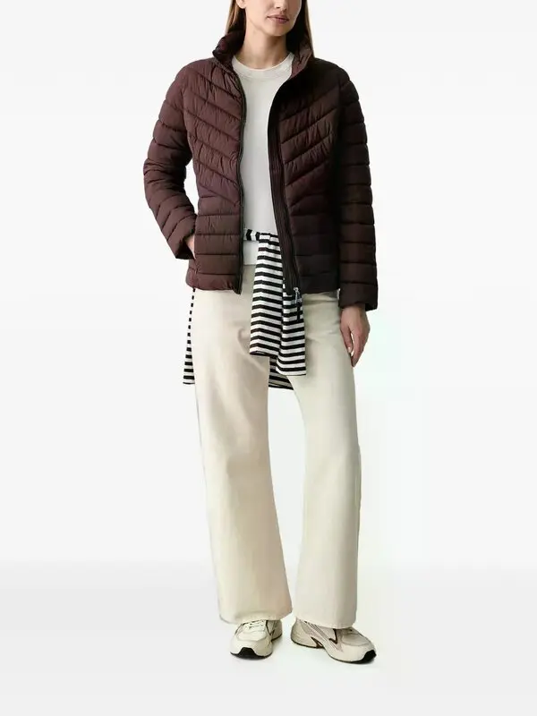 Dkny Quilted High-neck Jacket