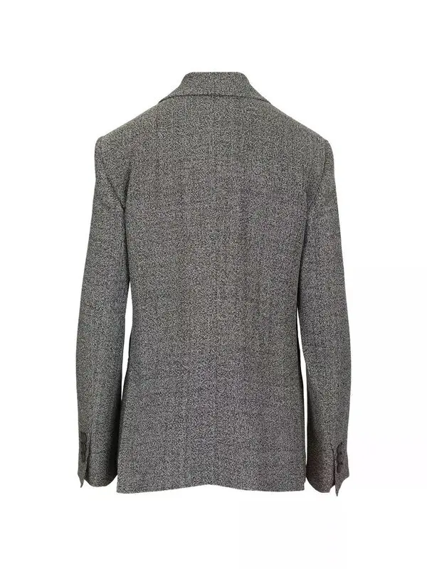 Emporio Armani Double-breasted Blazer - Grey