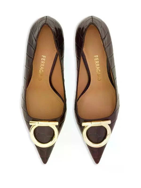 FERRAGAMO Maxi Gancini Pumps