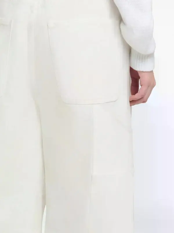 Marni White Denim Wide-leg Jeans