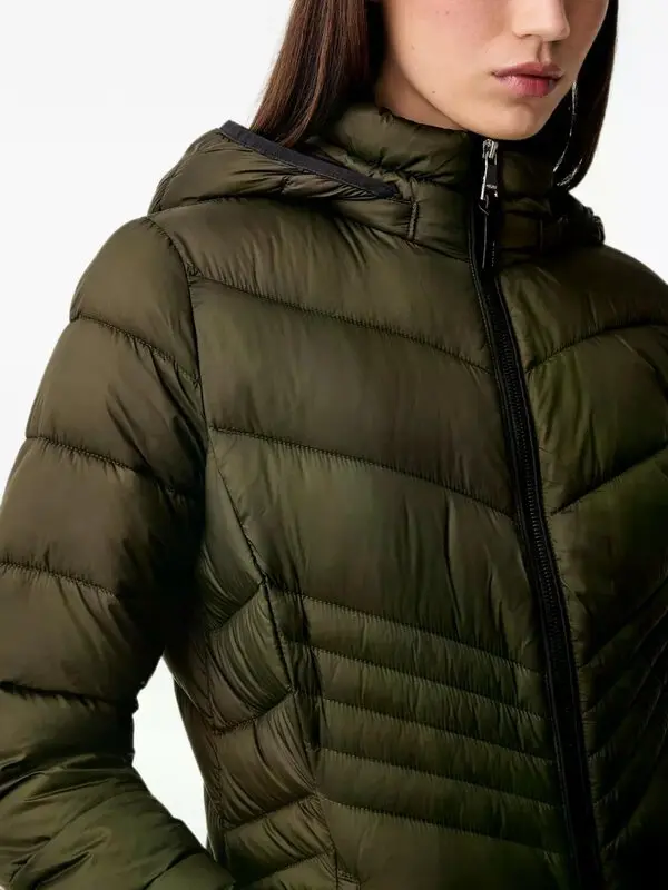 Dkny Hooded Quilted Jacket