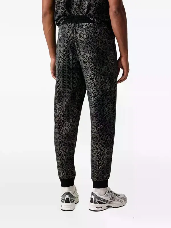 EA7 Logo-print Track Pants