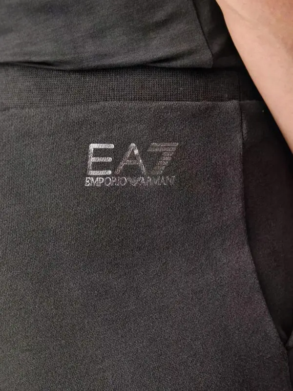 EA7 Logo-print Elasticated-waist Track Pants