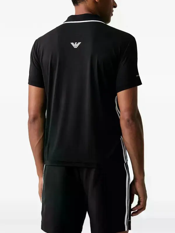 EA7 Ventus7 Logo-print Polo Shirt