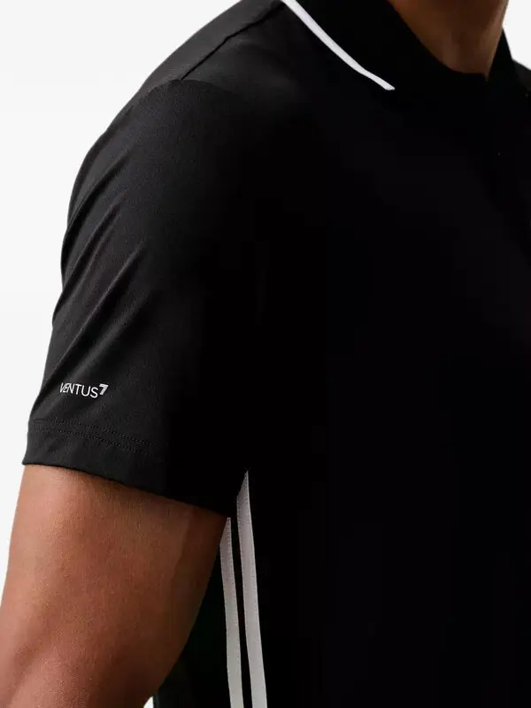 EA7 Ventus7 Logo-print Polo Shirt