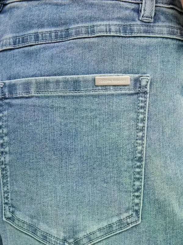 Joseph Ribkoff Button-detail Denim Shorts