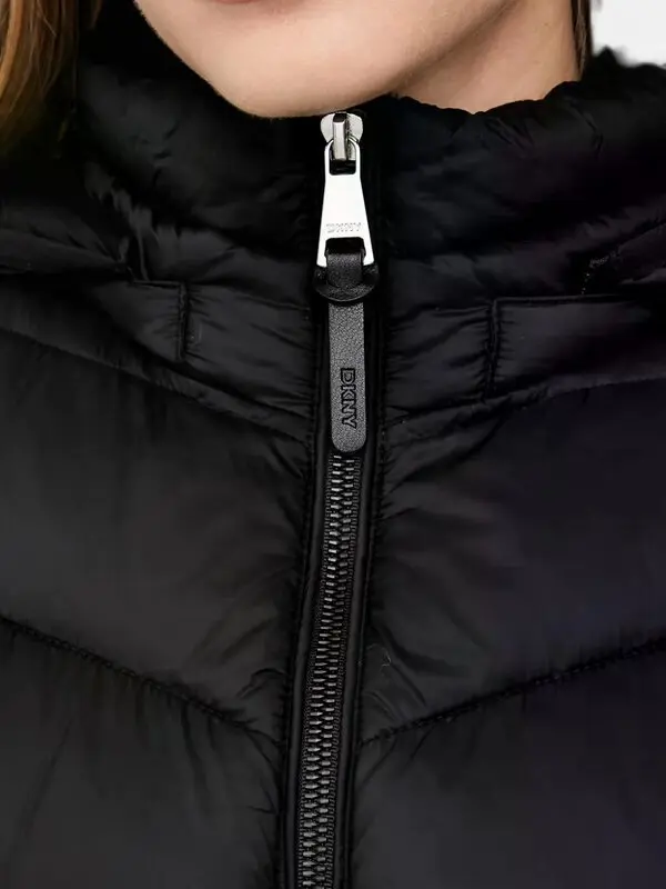 Dkny Quilted Hooded Gilet