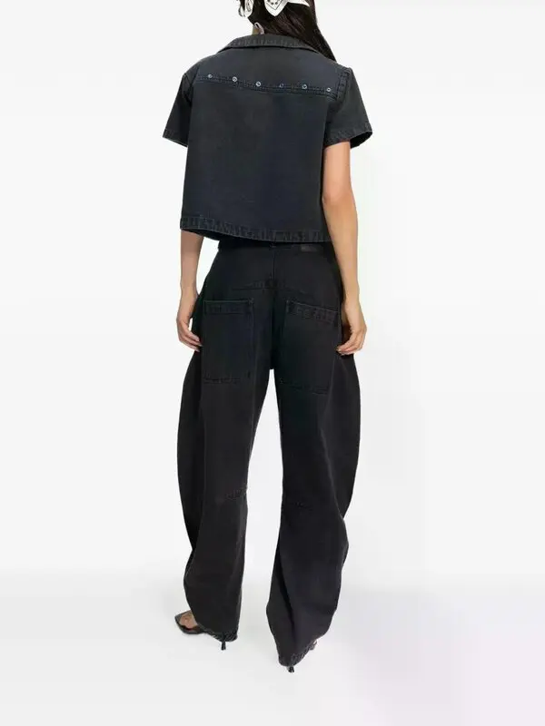 Agua Bendita Fallon Stud-embellished Jeans