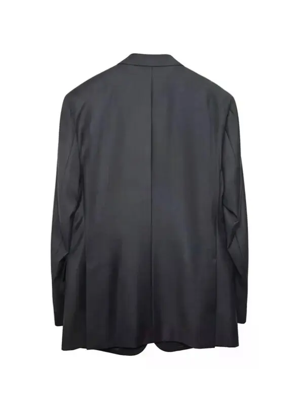 Isaia Textured Two-button Blazer