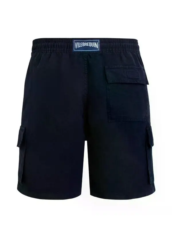 Vilebrequin Elasticated-waist Cargo Shorts - Blue