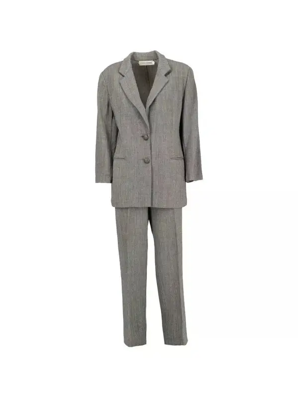 MILA SCHON Notched-lapel Trouser Suit