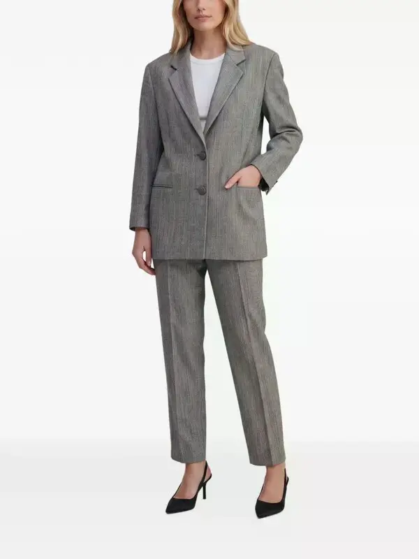 MILA SCHON Notched-lapel Trouser Suit