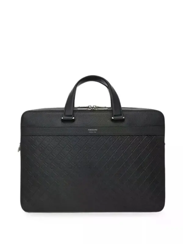 FERRAGAMO Monogram Briefcase