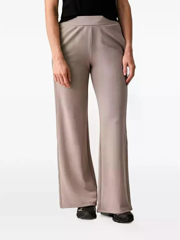 EA7 Oversized Logo Series Track Pants - Brown